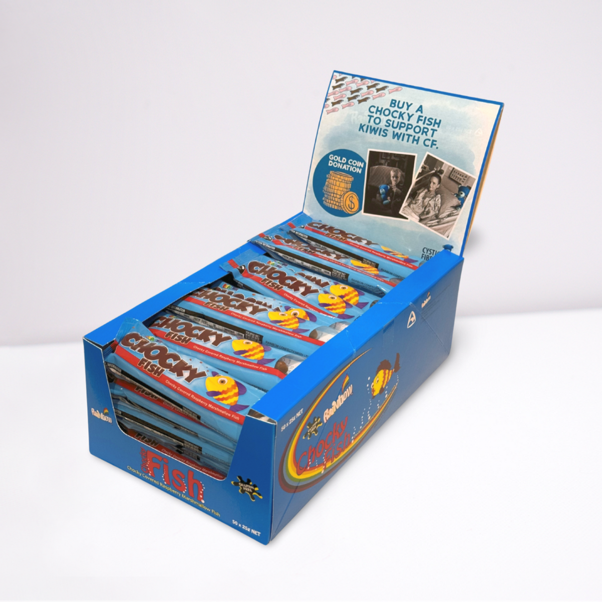 Chocky Fish - Box of 50 – Cystic Fibrosis NZ